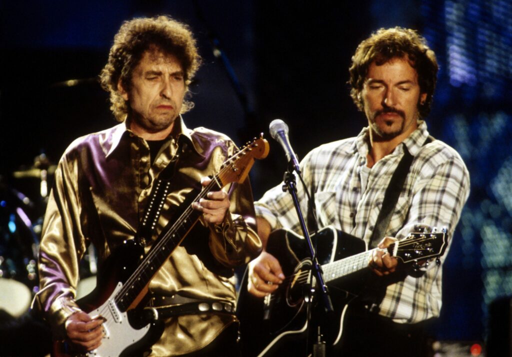 Bruce Springsteen est redevable à Bob Dylan d'avoir inspiré sa musique ...